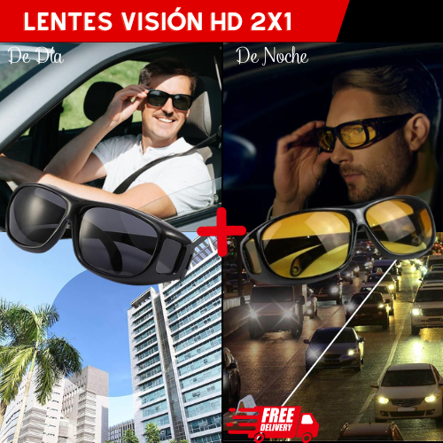 LENTES VISION HD 2X1– lenoom